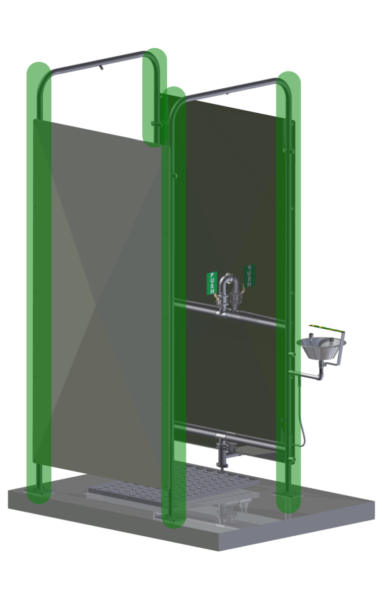 Safety Showers - Spraydrench