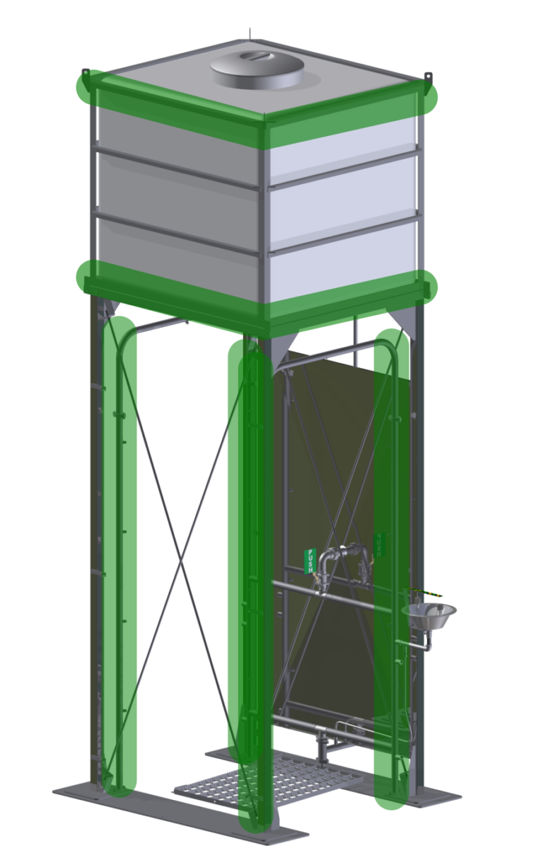 Safety Showers - Spraydrench